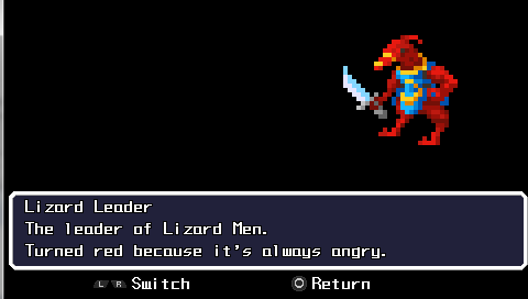 Lizard Leader | Half Minute Hero Wiki | Fandom