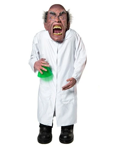 Mad Scientist Exclusive Animated Prop | Halloween Decorations Wiki | Fandom