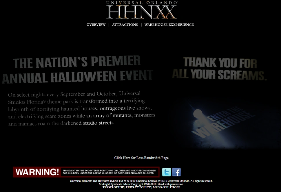 Halloween Horror Nights: Twenty Years of Fear | Halloween Horror Nights ...