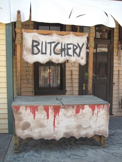 Halloween Butcher Shop