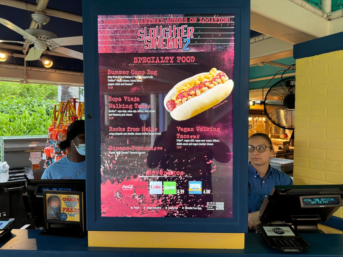 Slaughter Sinema 2 Food Booth | Halloween Horror Nights Wiki | Fandom