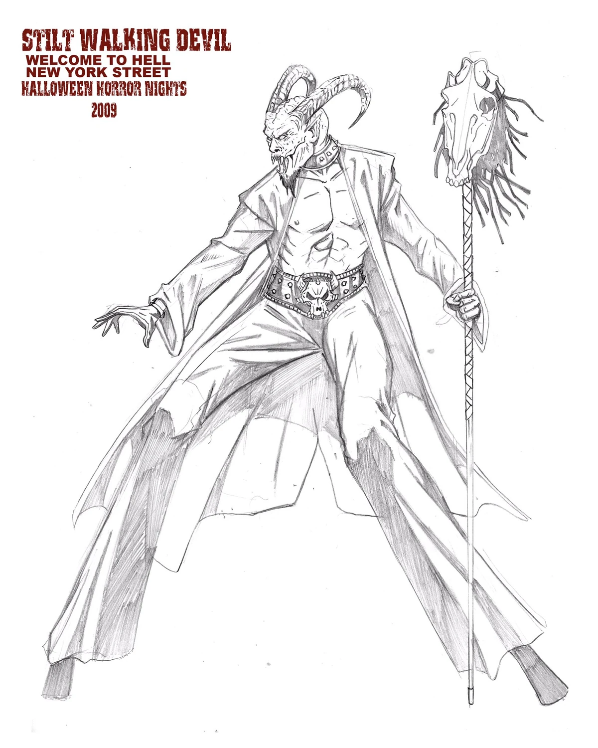 Stilt-Walking Devil | Halloween Horror Nights Wiki | Fandom