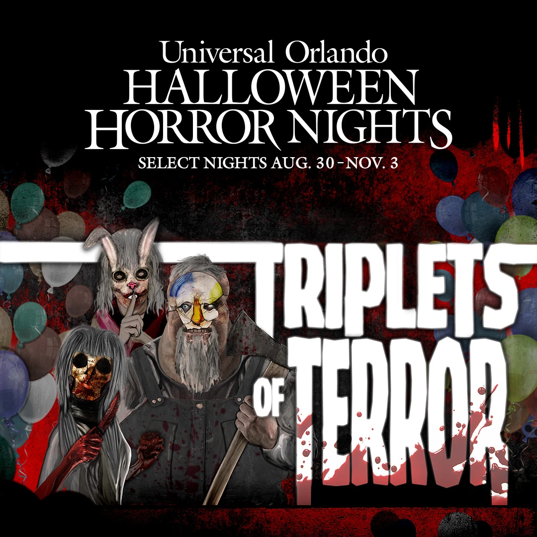 Triplets of Terror | Halloween Horror Nights Wiki | Fandom