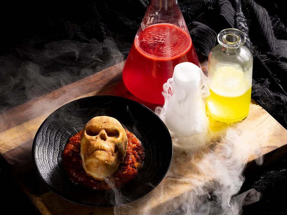 Spooky Skeletons Food Booth | Halloween Horror Nights Wiki | Fandom