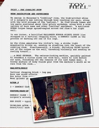 Toy Hell: Nightmare in the Scream Factory | Halloween Horror Nights ...