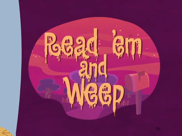 Read 'em and Weep | Halloween Specials Wiki | Fandom