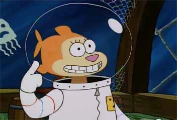 Scary Sandy Cheeks