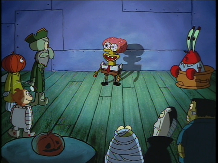 Spongebob Halloween Ghost