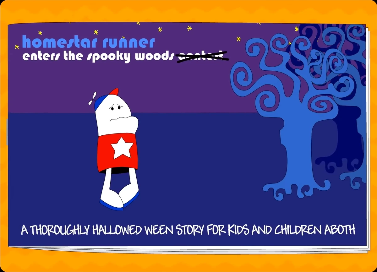 The Homestar Runner Enters the Spooky Woods | Halloween Specials Wiki ...