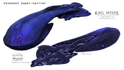 Halo Covenant Supercarrier