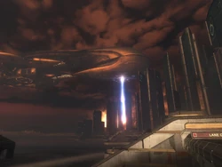 Halo Covenant Ships Glassing