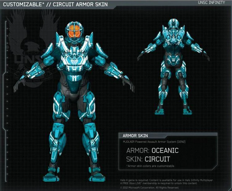 Armadura MJOLNIR Clase-Oceanic | Halopedia | Fandom