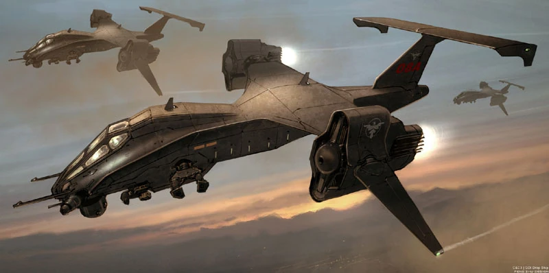 Halo Vulture Gunship