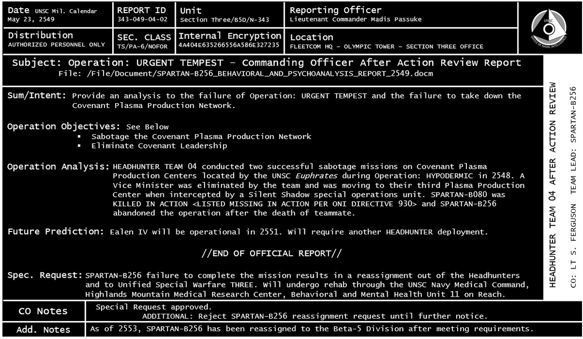 Samuel-B256 (TPF) | Halo Fanon | Fandom