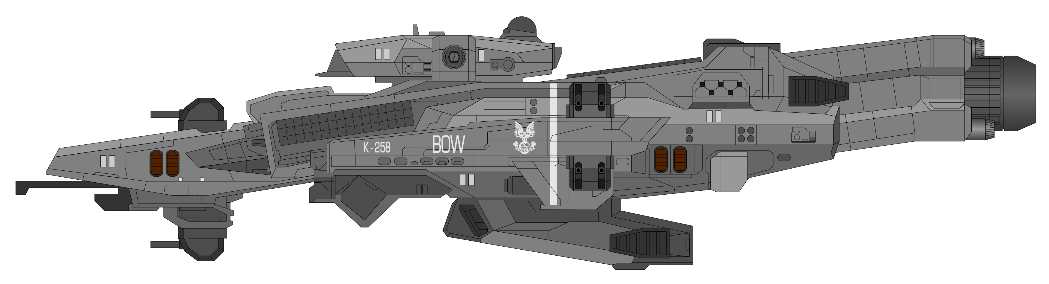 Halo Unsc Corvette