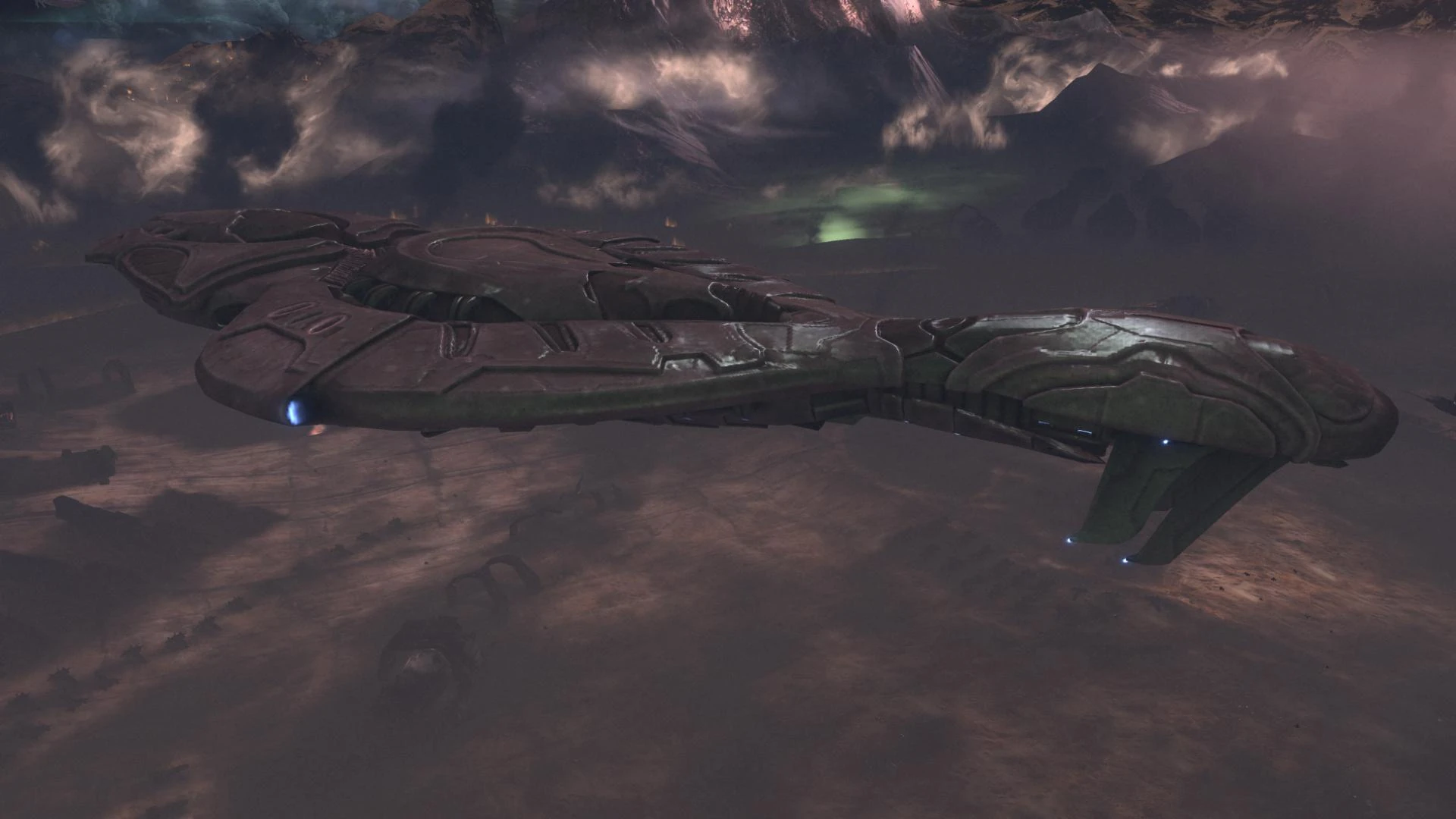 Halo Covenant Battle Cruiser