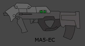 MA5-EC Sub-Machine Gun | Halo Legends Wiki | Fandom