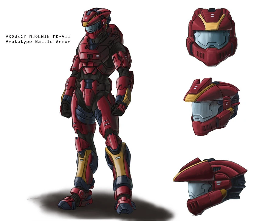 Armadura de combate Mjolnir Mark-VII | Wiki Halo Fanon | Fandom