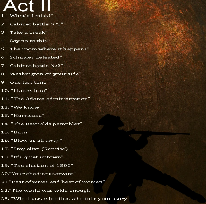 Акт II | Гамильтон вики | Fandom