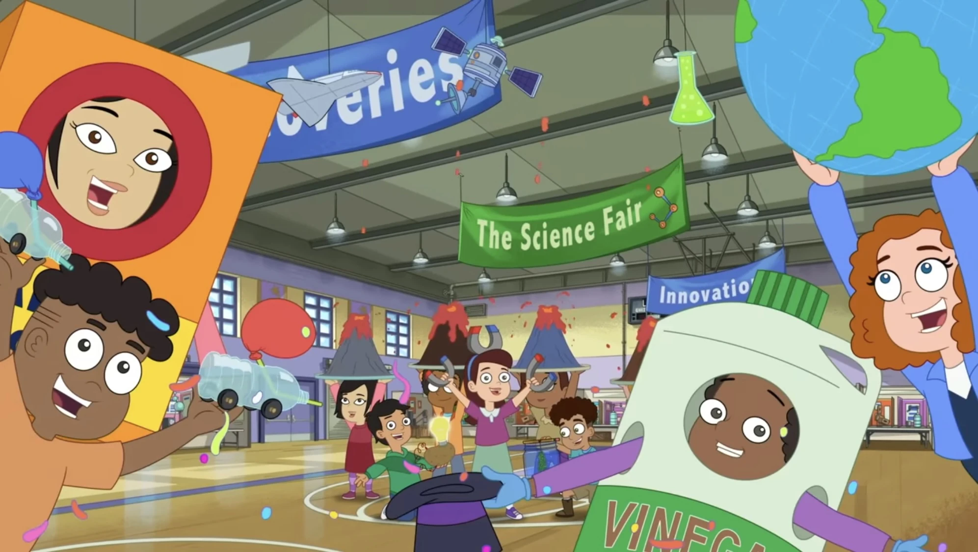 Funny Science Fair Cartoons