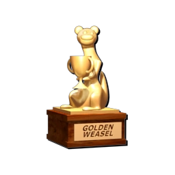 Golden Weasel Award | Hamsterball Wiki | Fandom