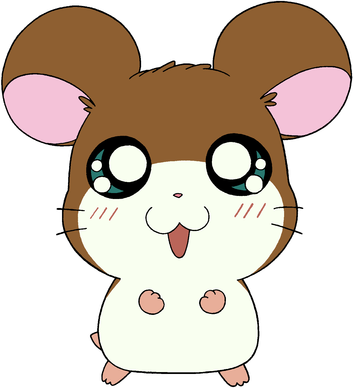 Hamtaro Pashmina And Penelope