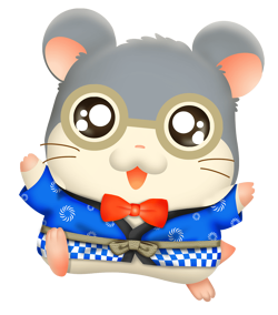 Personagem Hamtaro Dexter