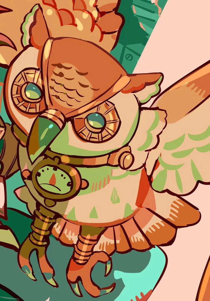 Clockwork Owl Guardians | Jibaku Shounen Hanako-kun Wiki | Fandom