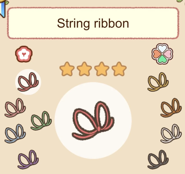 String ribbon | Hananezumi Wiki | Fandom