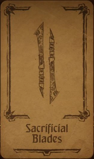 Sacrificial Blades | Hand Of Fate 2 Wiki | Fandom