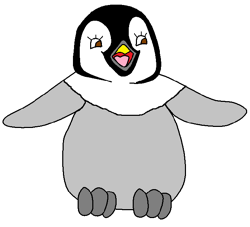 how to draw gloria from happy feet