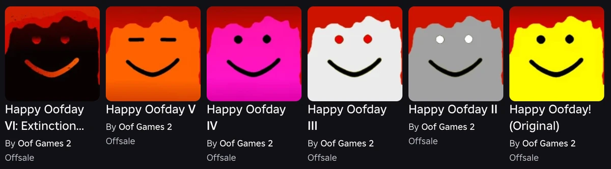 Happy Oofday series | Happy Oofday! Wiki | Fandom
