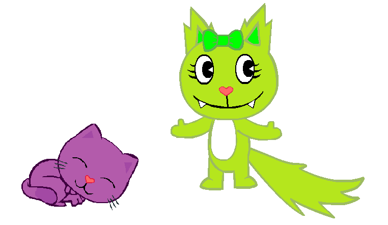 Emily & Kit-Kat | Happy Tree Friends Fanon Wiki | Fandom