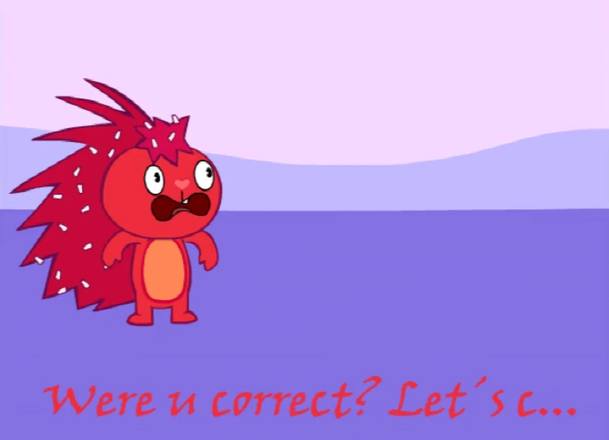 Why Flaky Fears - Correct Answers | Happy Tree Friends Splendit Wiki ...