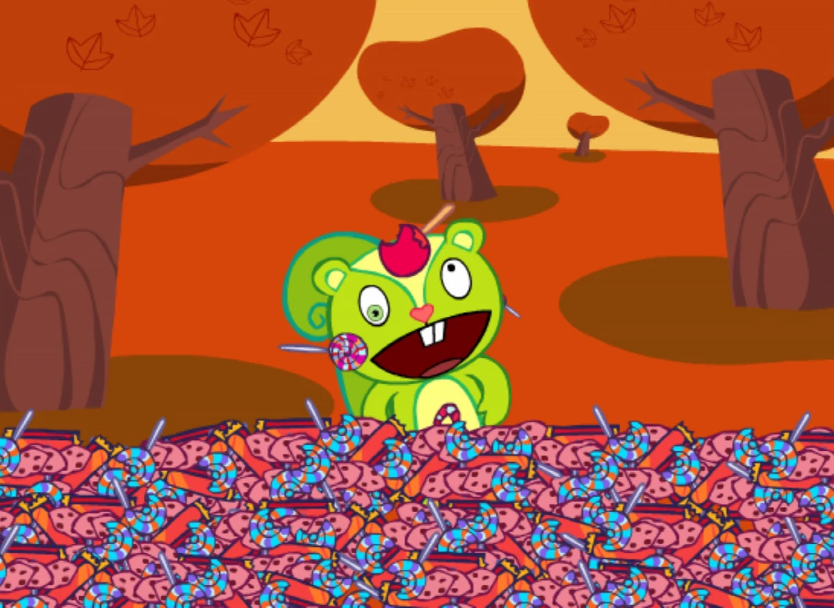 HTF Nutty Candy Bath (Fan Request) | Happy Tree Friends Splendit Wiki ...