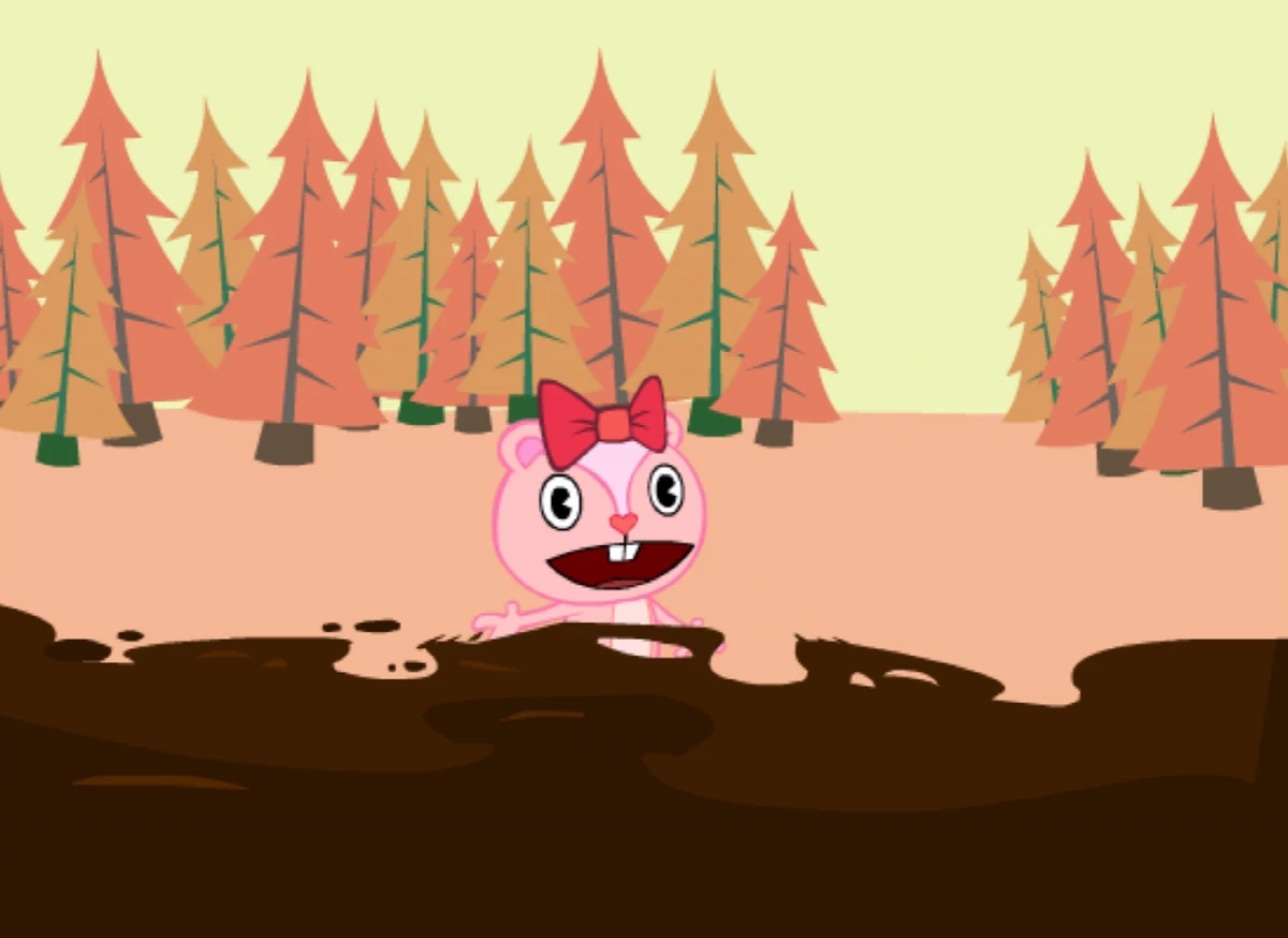 HTF Giggles Playing In Mud (Fan Request) | Happy Tree Friends Splendit ...