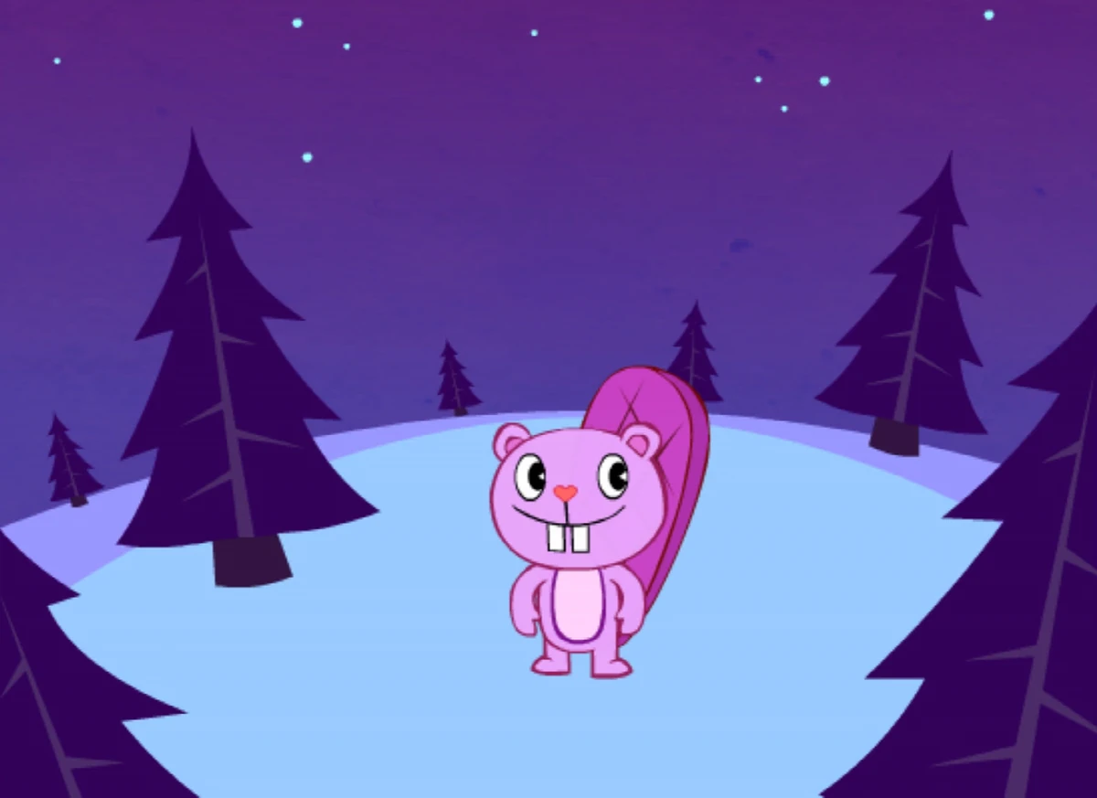 HTF Toothy In Winter | Happy Tree Friends Splendit Wiki | Fandom