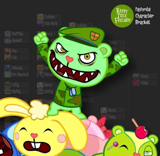 Best Happy Tree Friends Character Tournament | Wiki Happy tree friends ...