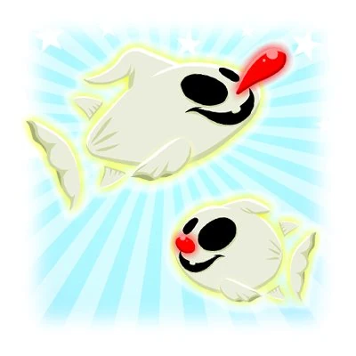 White Glowing Ghost Fish | Happy Aquarium Wiki | Fandom