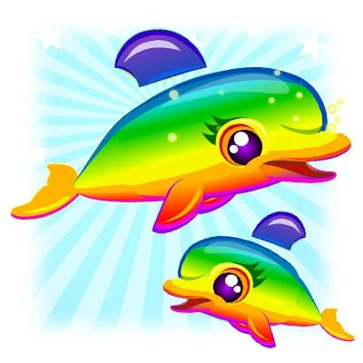 Rainbow Dolphin | Happy Aquarium Wiki | Fandom