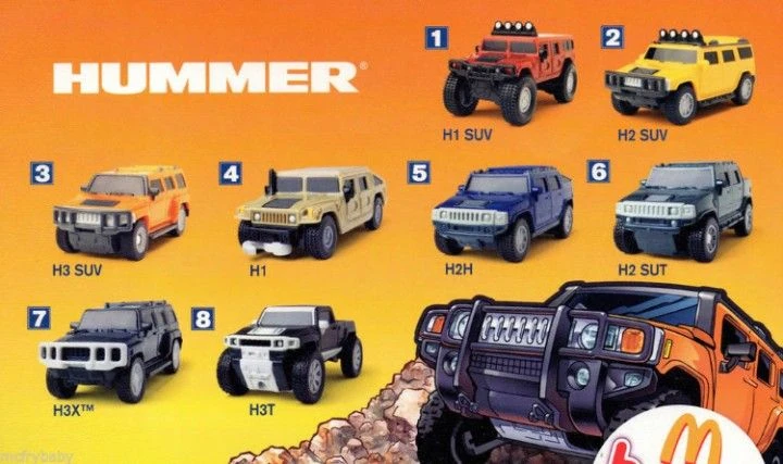 Hummer (McDonald's, 2006) | Kids Meal Wiki | Fandom