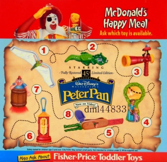 Category:Peter Pan | Kids Meal Wiki | Fandom