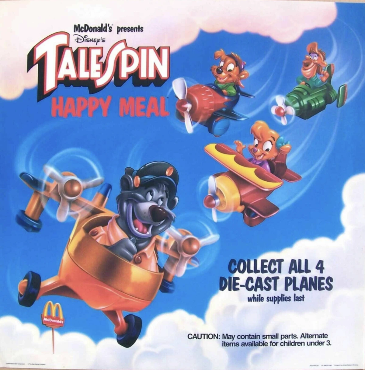 TaleSpin (McDonald’s, 1990) | Kids Meal Wiki | Fandom