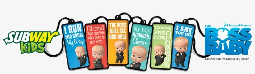 The Boss Baby (Subway, 2017) | Kids Meal Wiki | Fandom