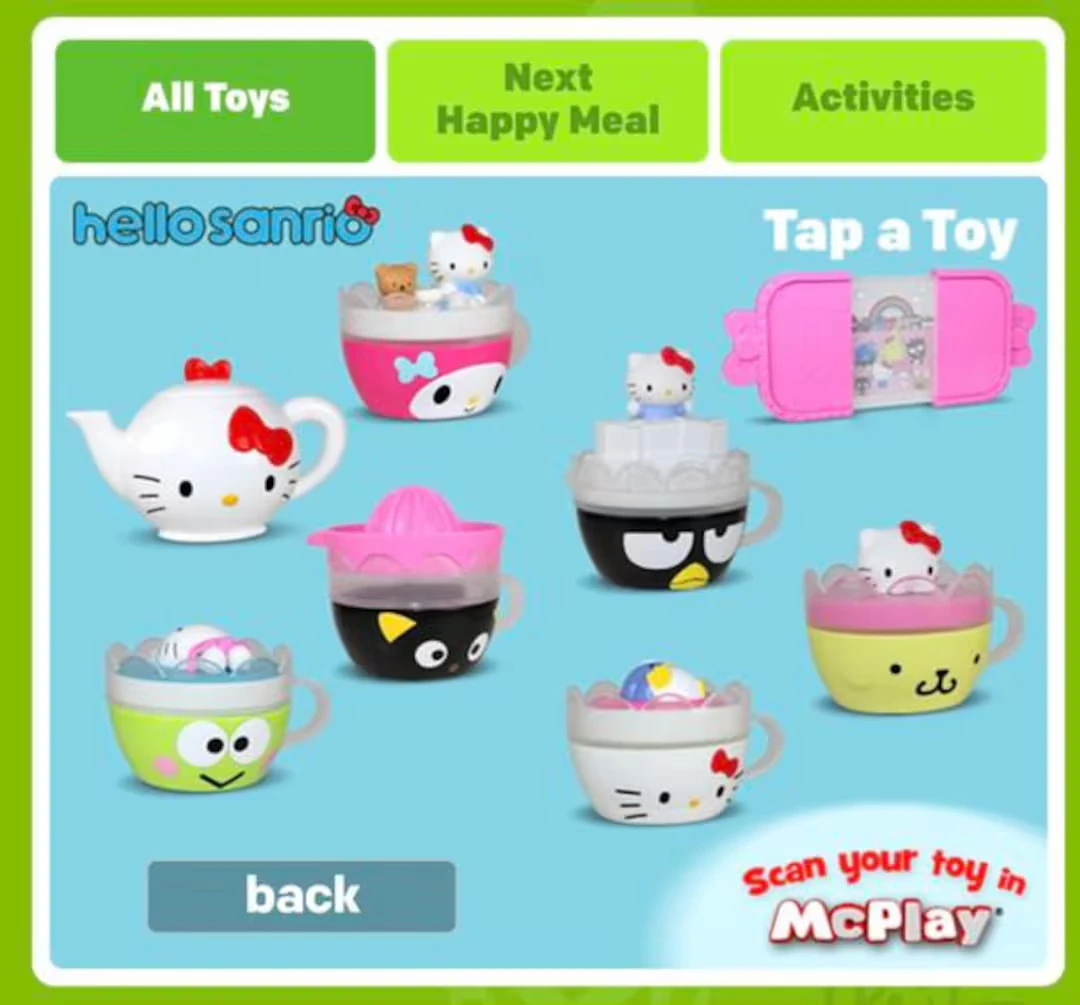 Hello Sanrio (McDonald's, 2017) | Kids Meal Wiki | Fandom