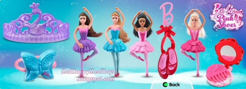 Barbie in the Pink Shoes (McDonald's, 2013) | Kids Meal Wiki | Fandom