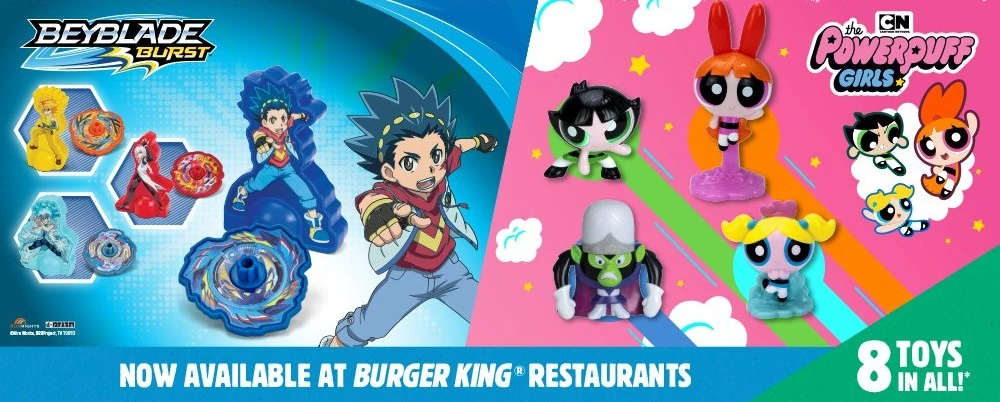 Beyblade Burst/The Powerpuff Girls (Burger King, 2019) | Kids Meal Wiki ...