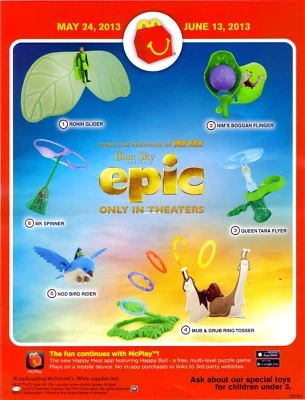 Epic (McDonald's, 2013) | Kids Meal Wiki | Fandom