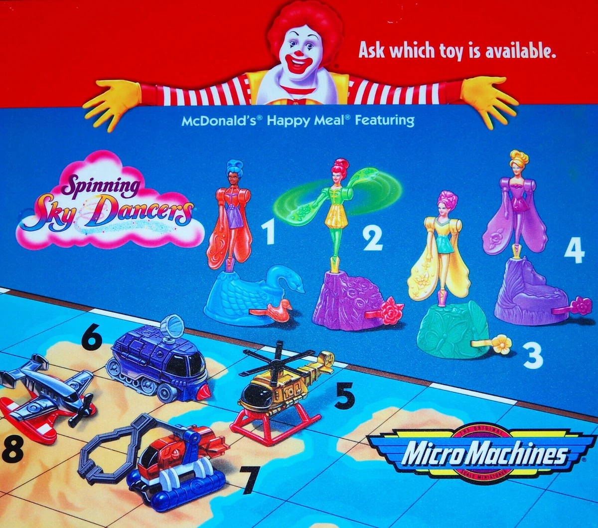 Sky Dancers (McDonald's, 1997) | Kids Meal Wiki | Fandom