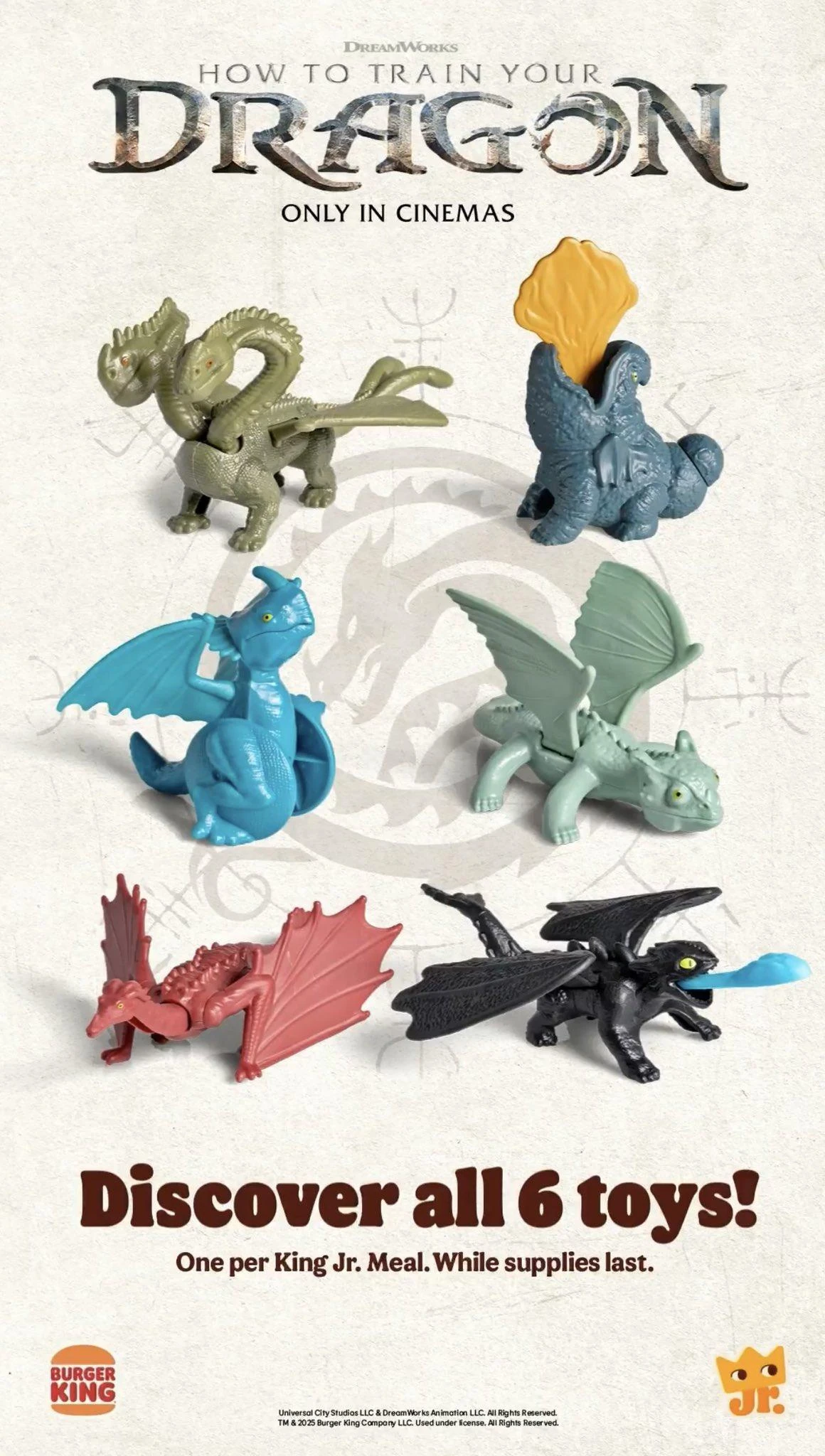 Live Action How to Train Your Dragon (Burger King, 2025) | Kids Meal ...
